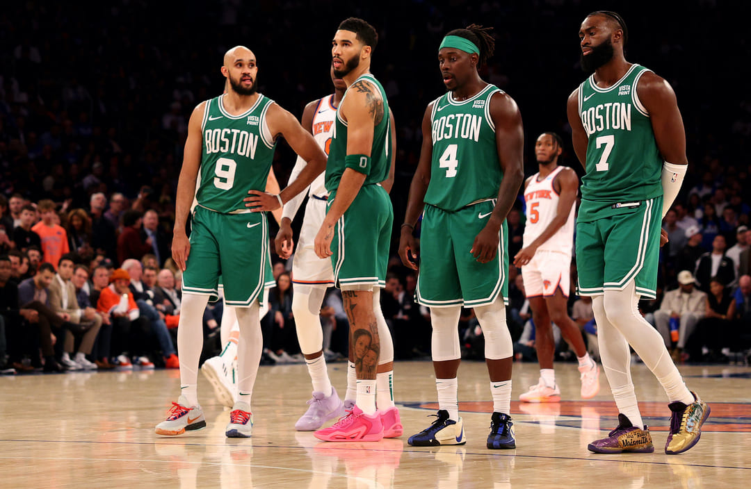 Trio do Boston Celtics brilha em Jogo 1 das finais e entra pra história ...